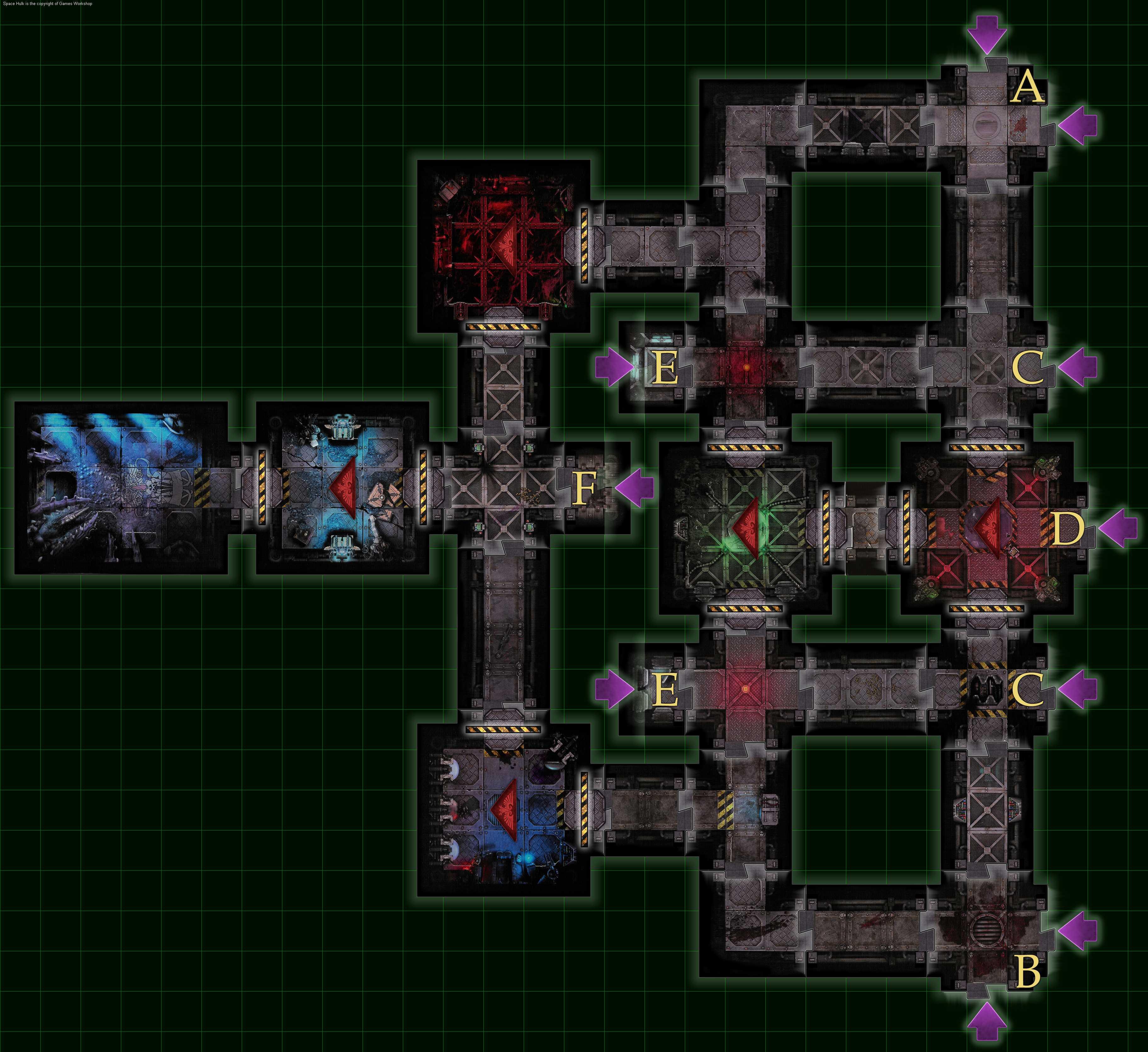 Map, Solo Play, Space Hulk - Zero Hour - Gallery - DakkaDakka